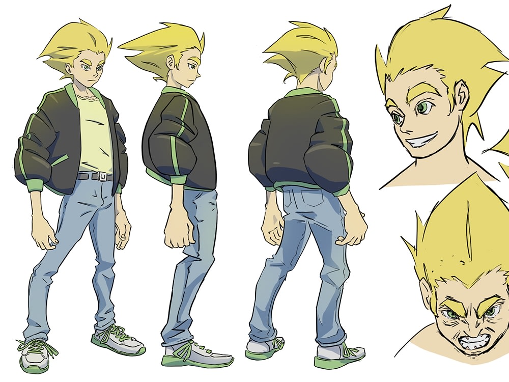 Character Design in anime manga style | Upwork