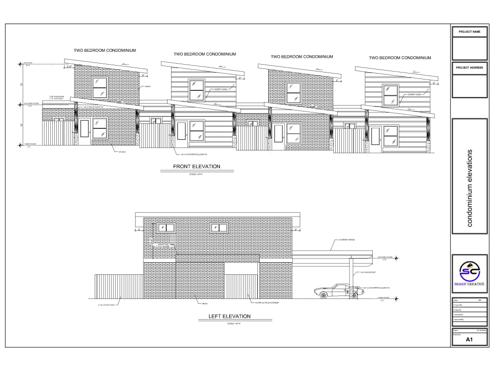 Professional house plan, floor plan, architectural drawings in Autocad ...