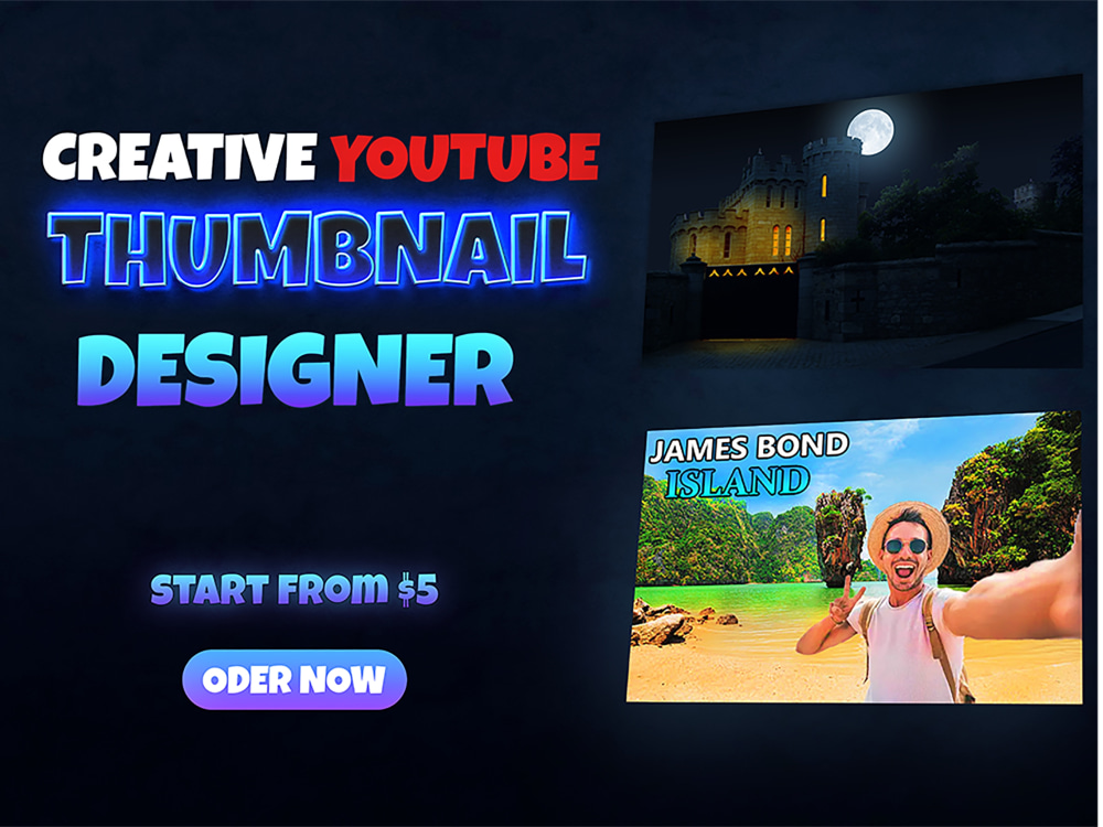 The Eye Catching Thumbnail Design for YouTube | Upwork