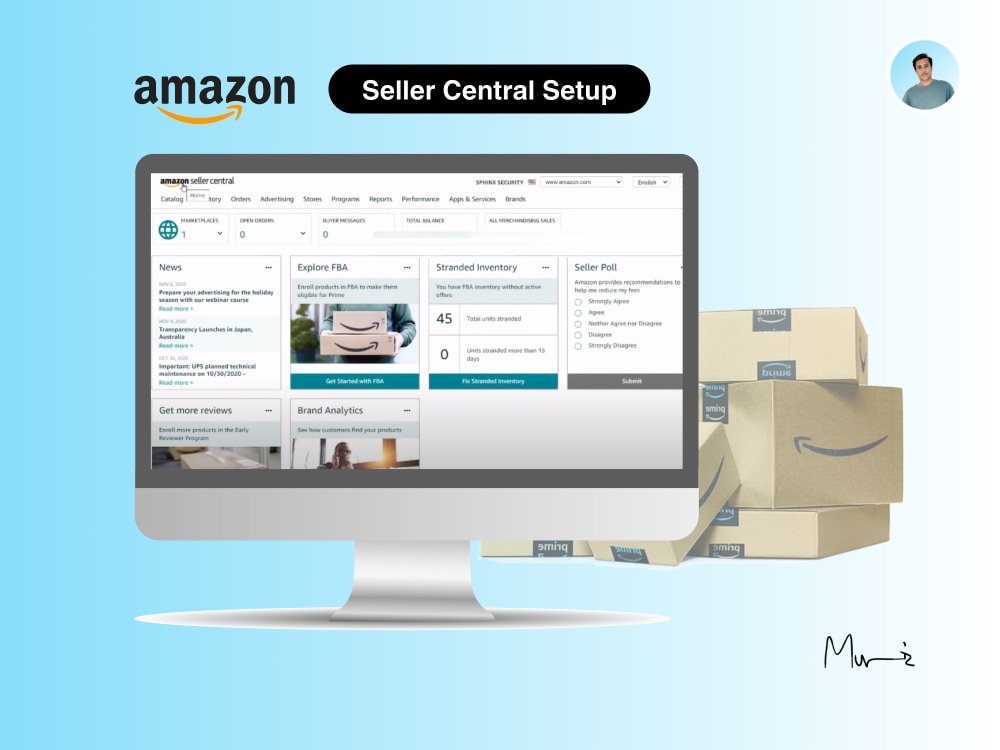 Amazon Seller Account Creation and Management | Upwork