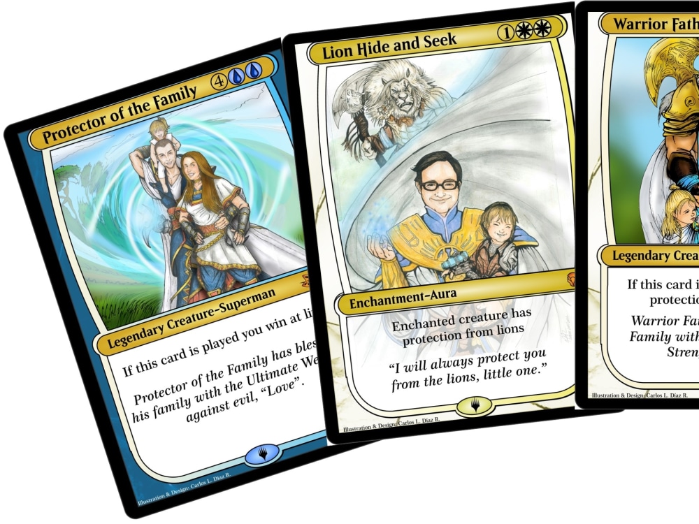 Fantastic Custom Cards with Magic the Gathering style | Upwork
