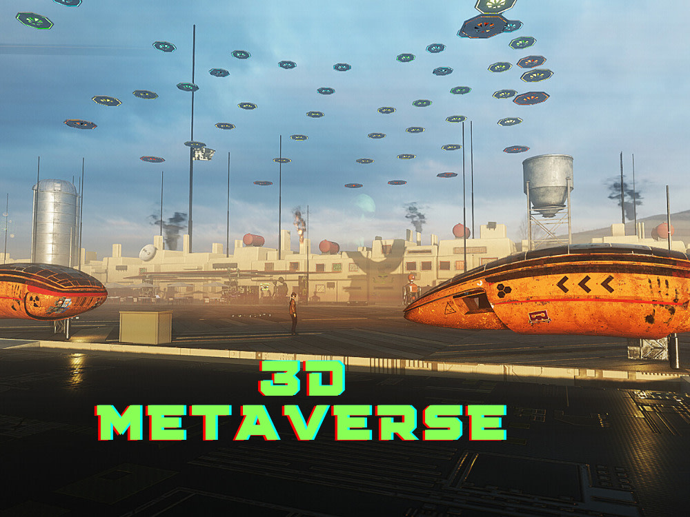 A unique environmental architectural building for mobile, AR, VR ...