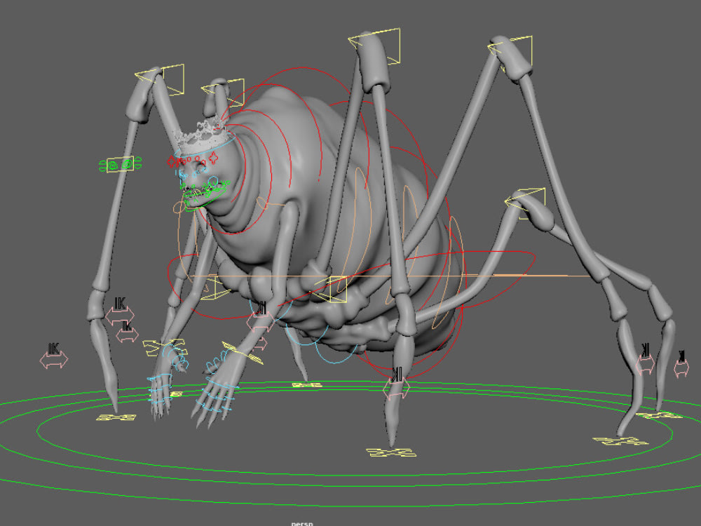 A perfectly rigged and animated 3d character of your games and ...