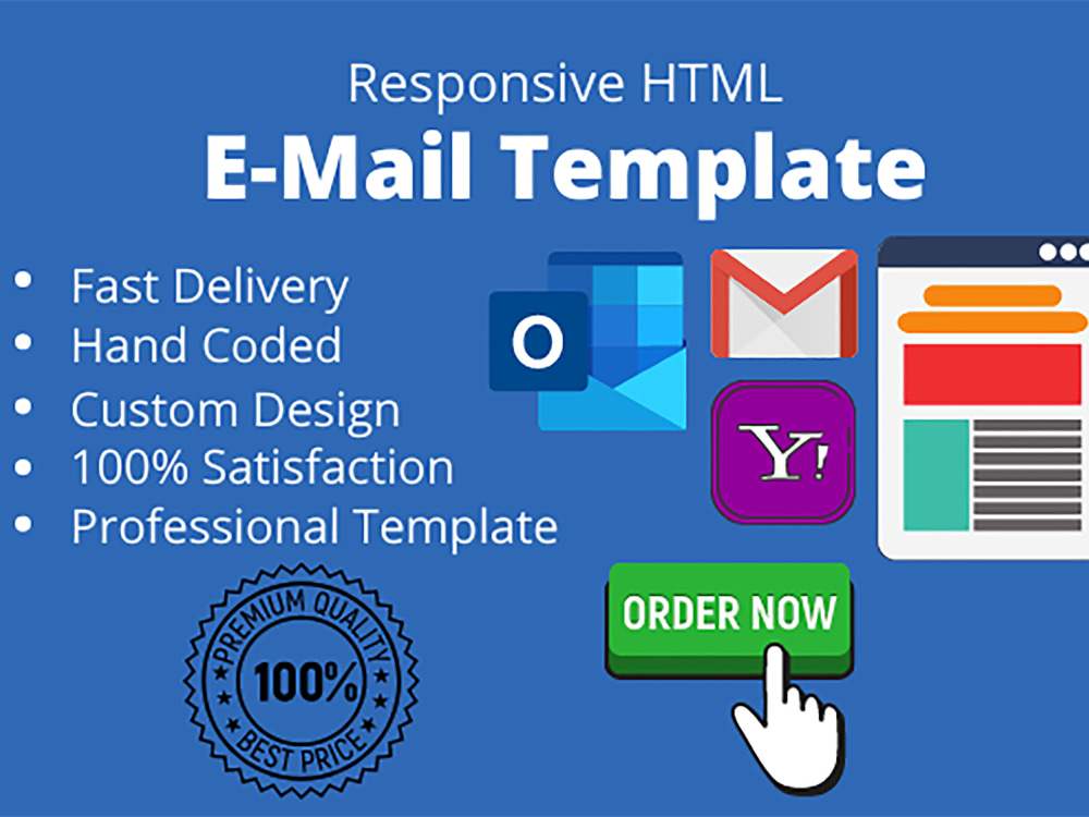 Design a responsive email template | Upwork