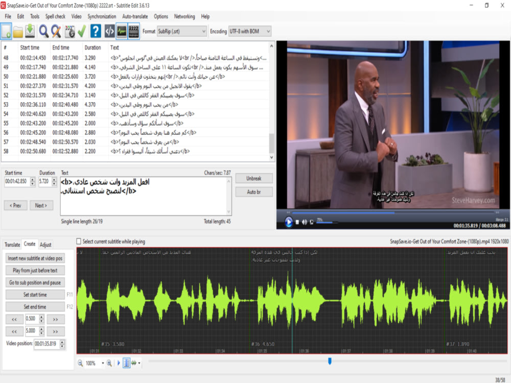 A fantastic Subtitle and Captions for your video In English and Arabic ...