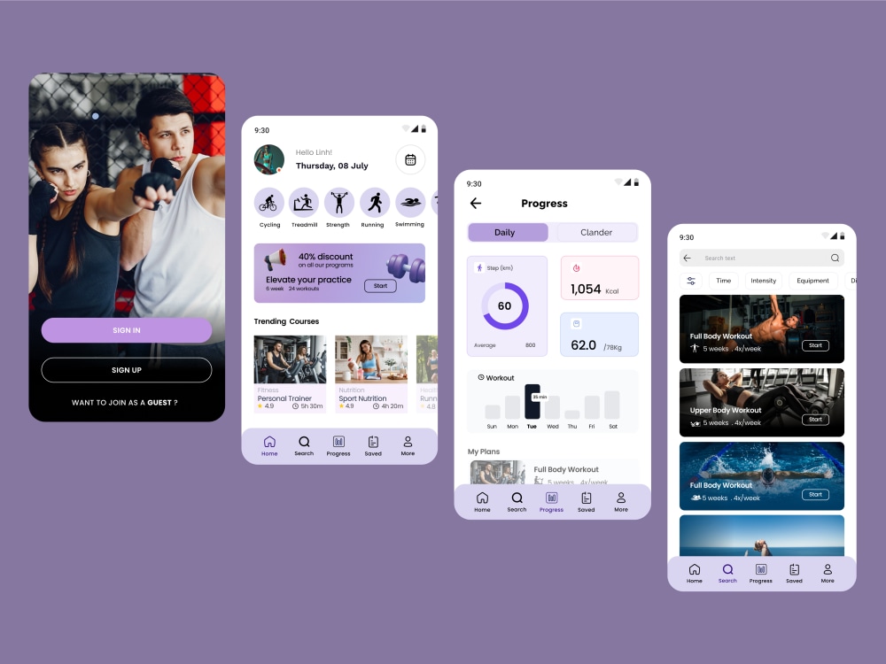 Mobile App UI UX Design in Figma | Upwork
