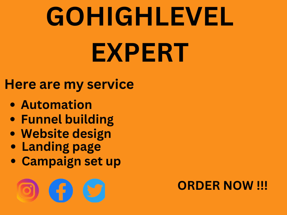 Gohighlevel website| landing page| automation | campaign|Client ...