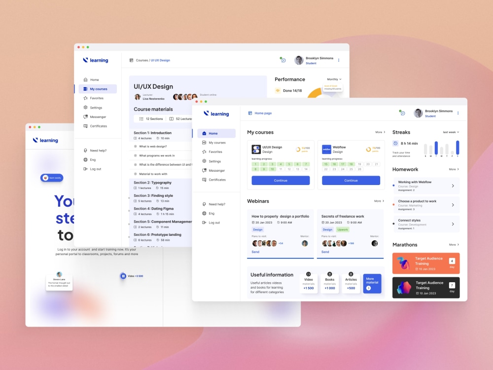 Website UI UX design, Landing Page, SAAS app, Dashboard Design in Figma | Upwork