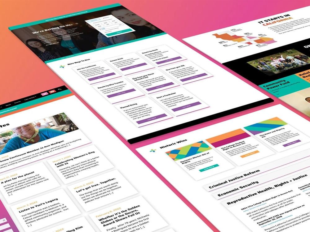 A custom design (layout only) for your website to deliver to your ...