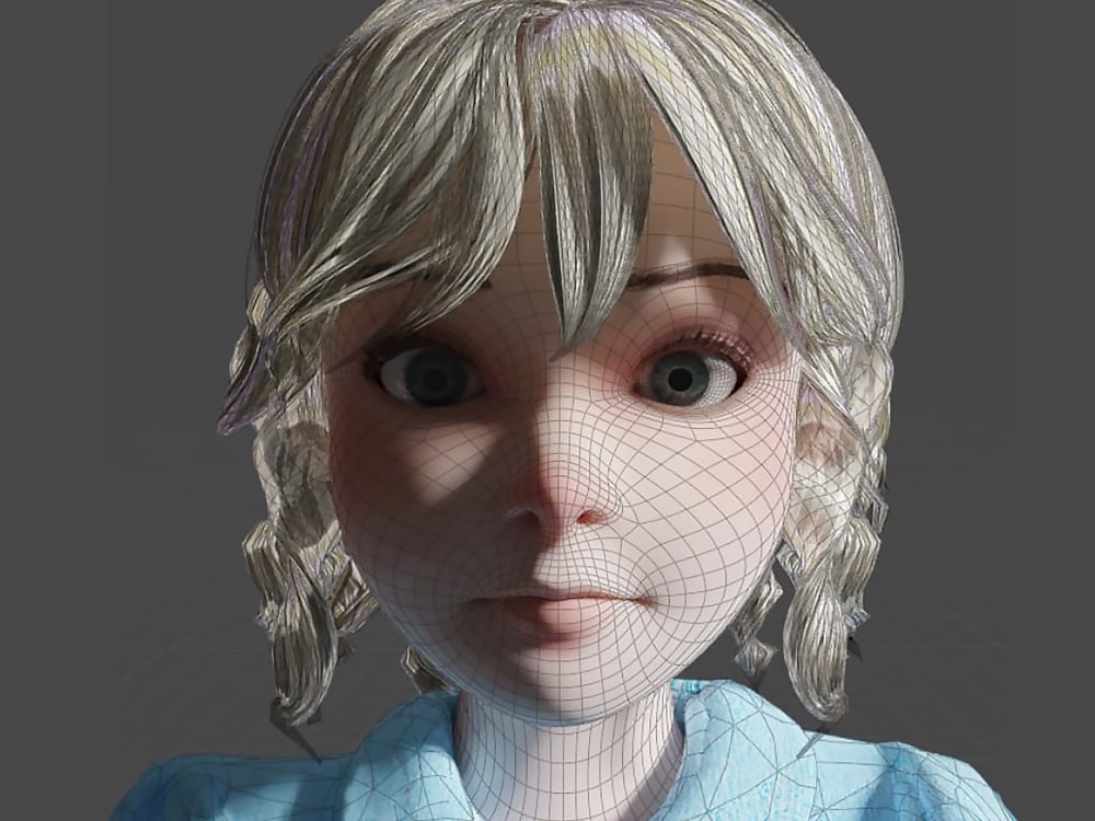 A 3d model of a stylized character | Upwork