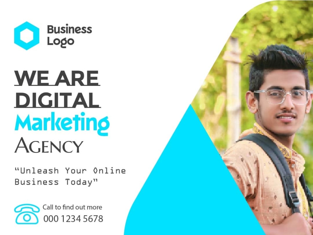 Premium Digital Agency Card Design | Upwork