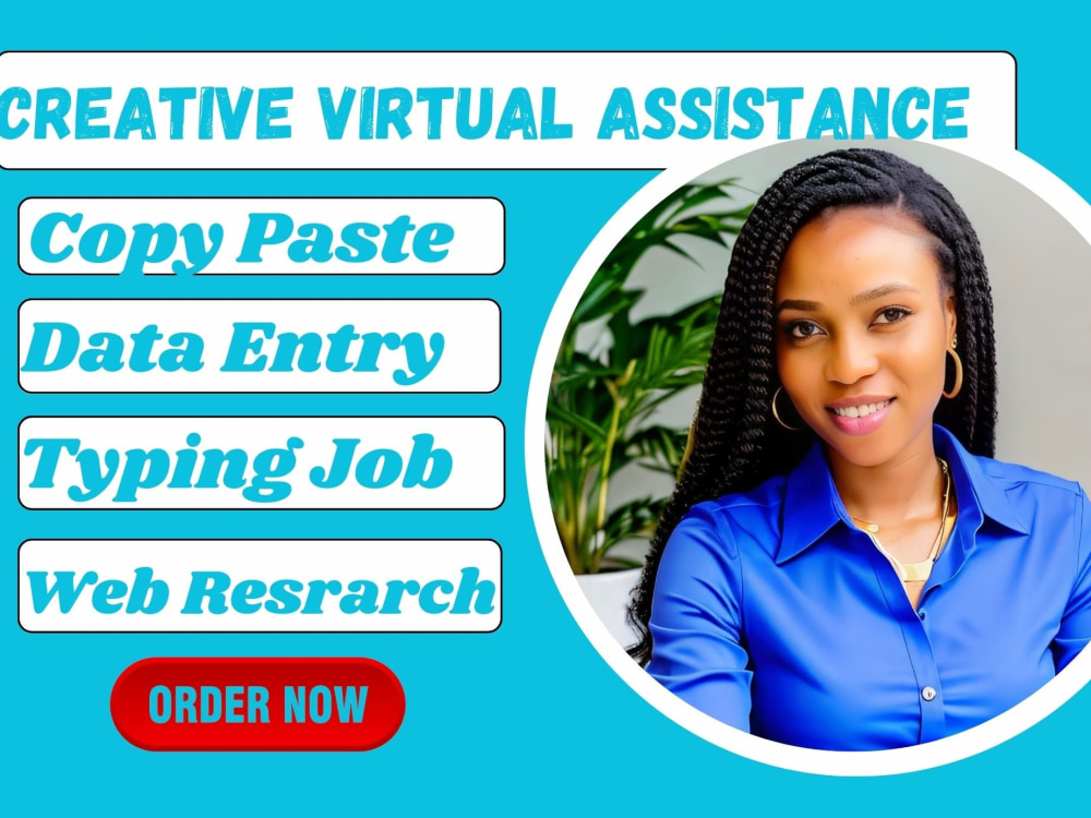 Creative virtual assistant personal assistant admin assistant from me ...