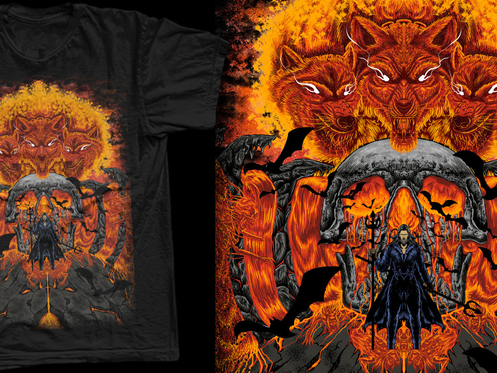 A fantastic artwork deliverable for merchandise and cover art | Upwork