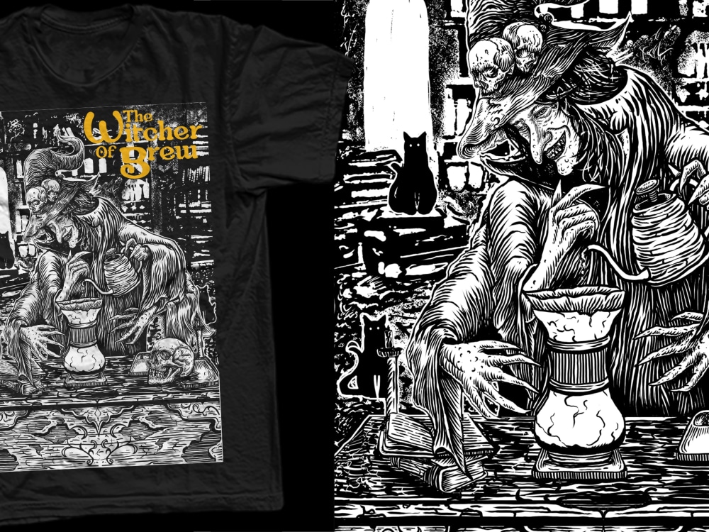 A fantastic artwork deliverable for merchandise and cover art | Upwork