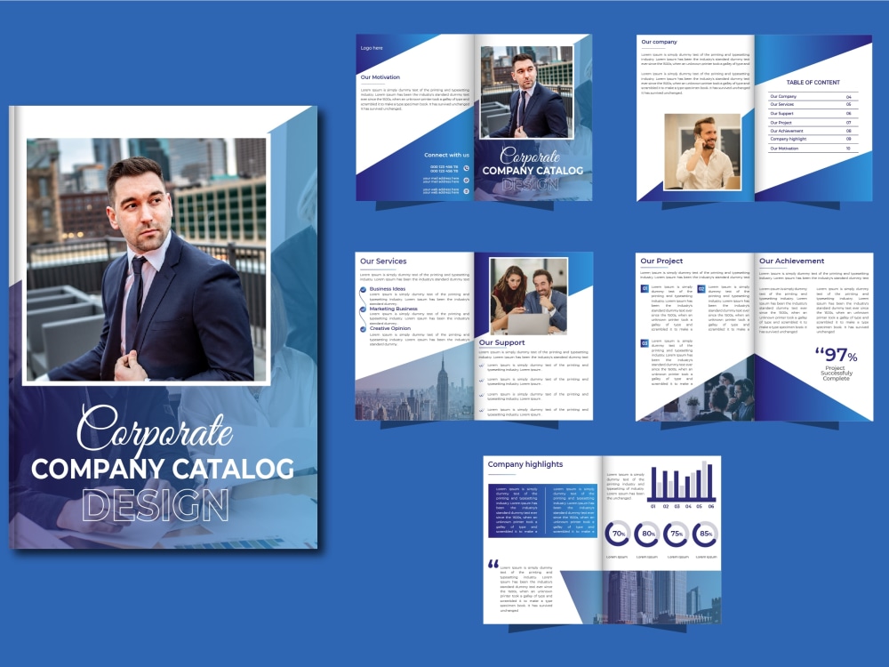 Product catalog design and company profile for your business. | Upwork