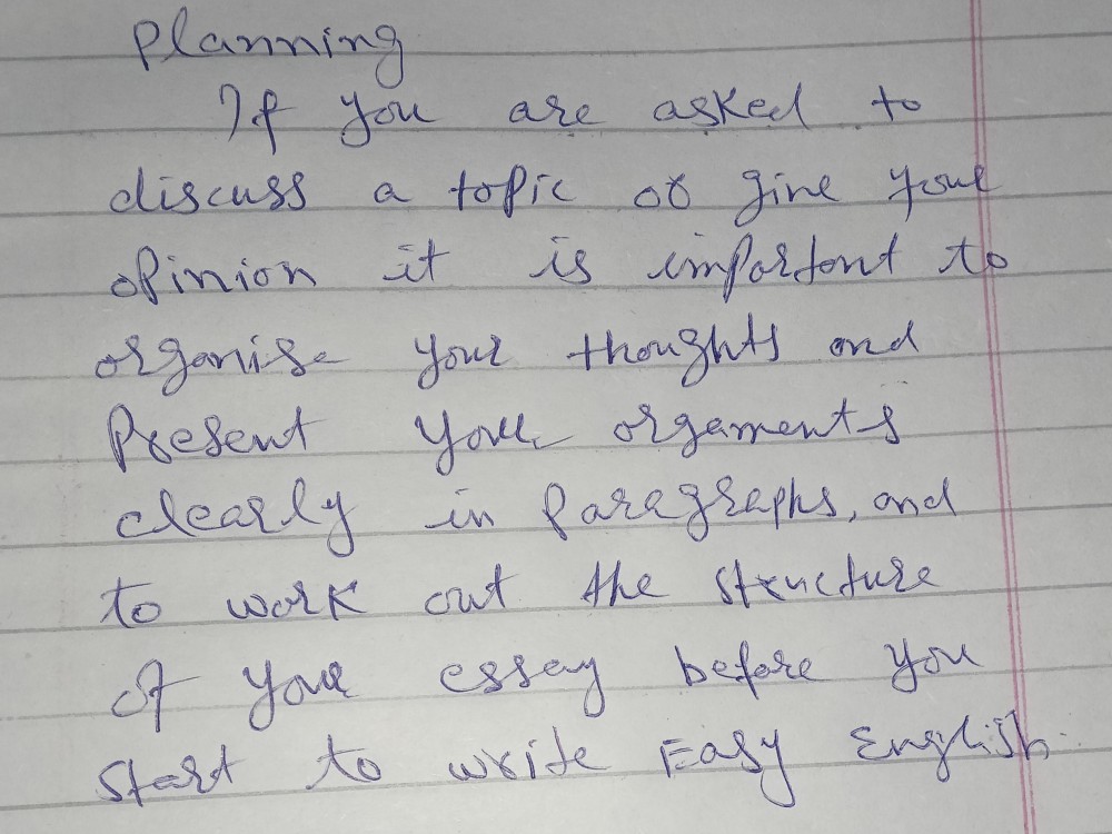 A beautiful handwritian notes essay & assignments | Upwork