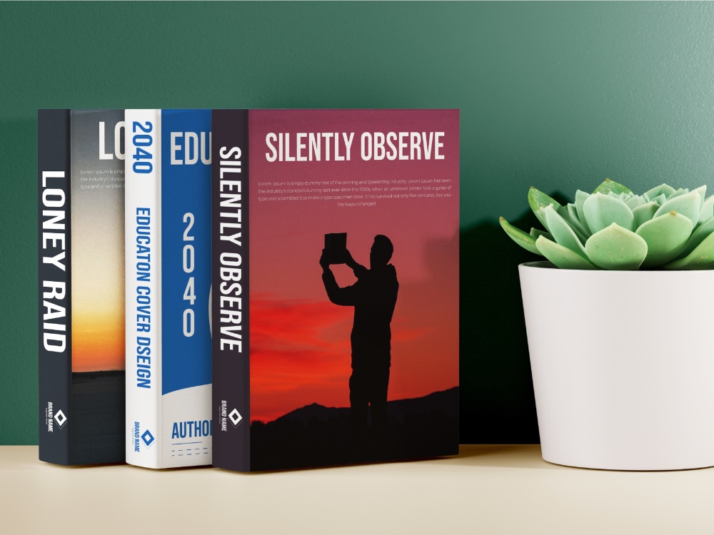 Annual book cover, book design, booklet and brochure design. | Upwork