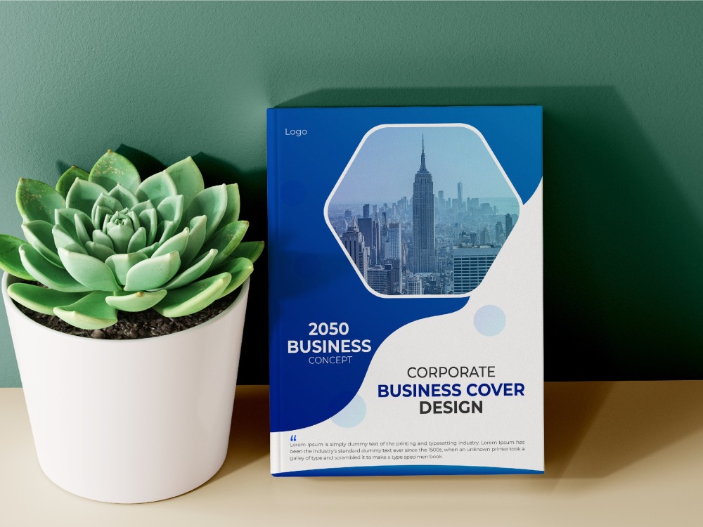 Annual book cover, book design, booklet and brochure design. | Upwork