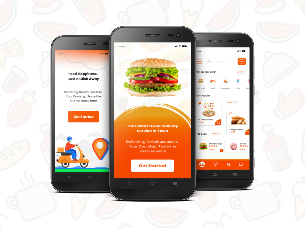 Professional mobile app design in Figma or XD for ios/Android | Upwork