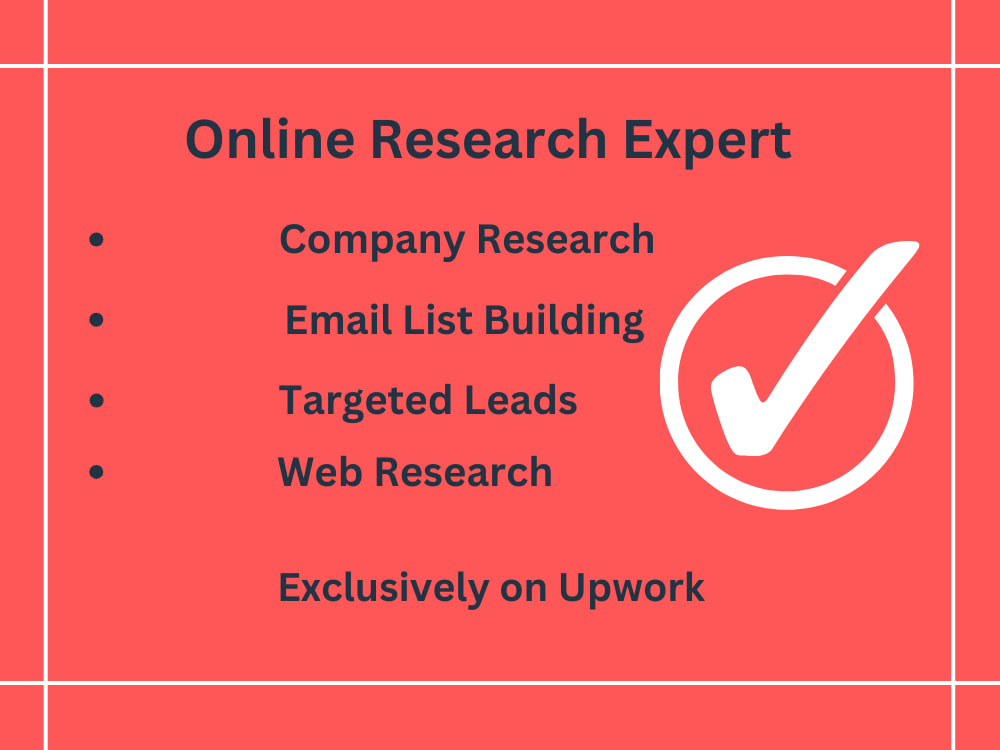 Data entry, PDF to excel, data analysis and web research | Upwork