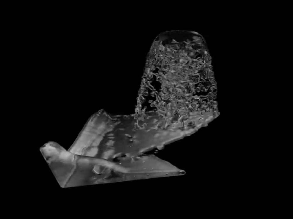 A quality 3d water simulation, 3d product fluid, 3d water surface model ...