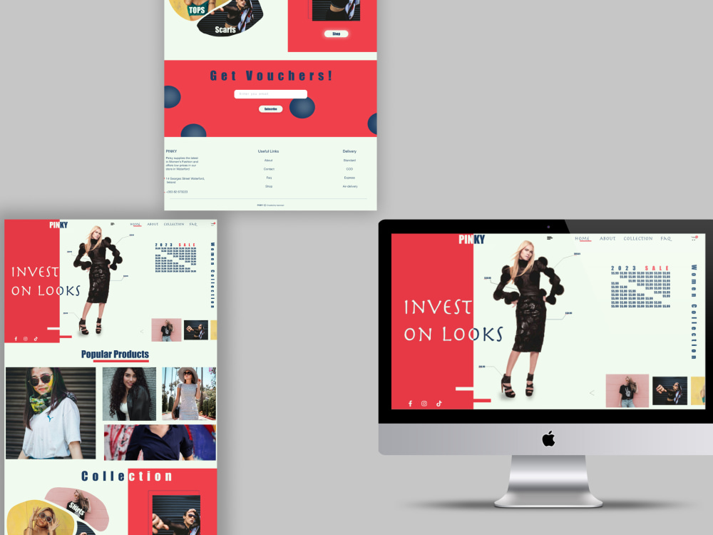 Responsive website UI/UX design in Figma | Upwork