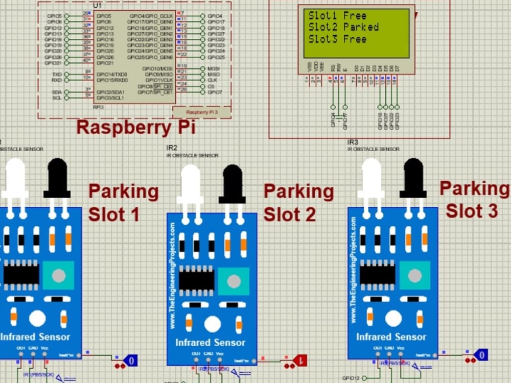 Smart Parking System( using Raspberry Pi) | Upwork