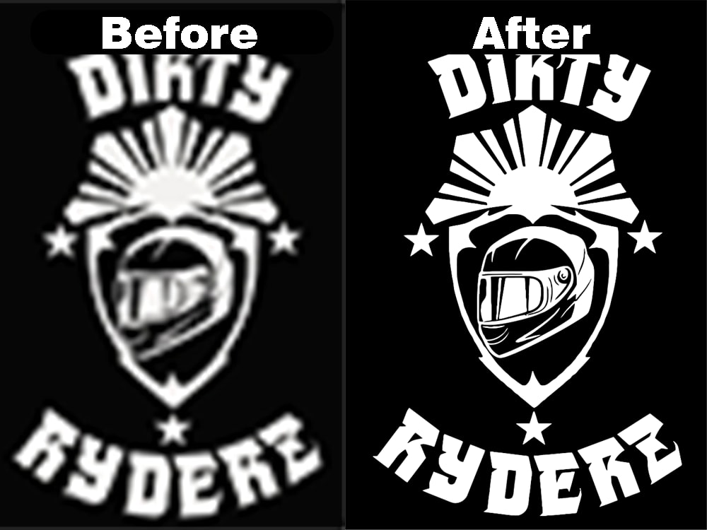 Expert Vector Tracing | Raster to Vector | Low-Quality to High-Quality ...