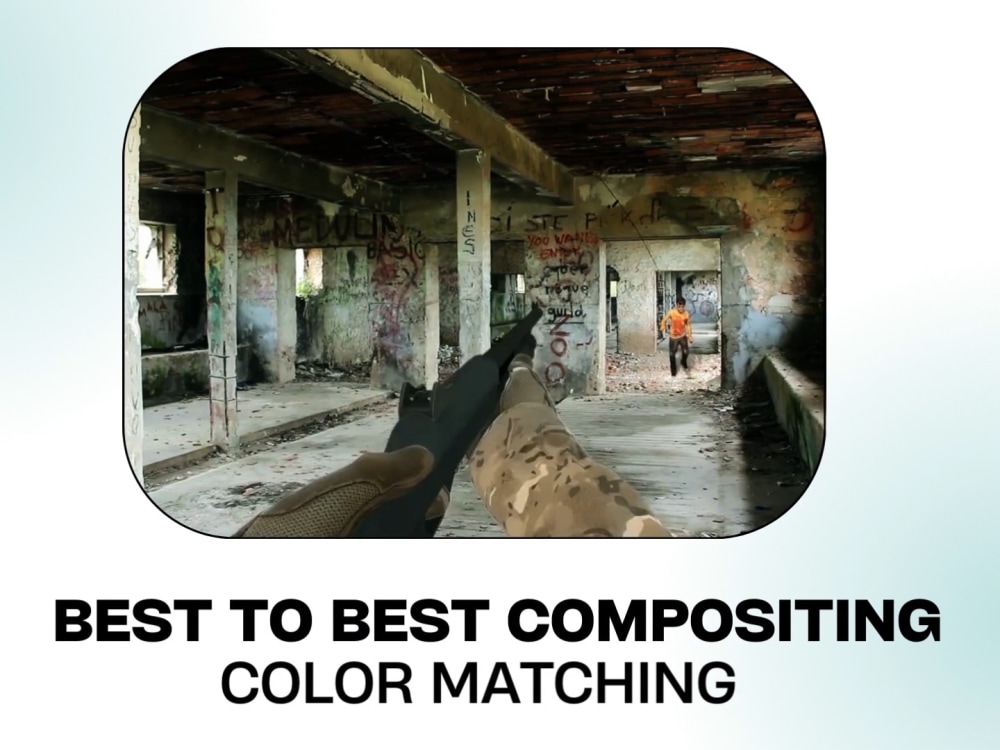 A professional compositing and quality visual effects in after effects ...