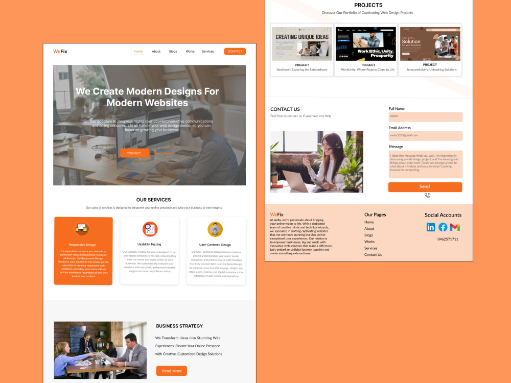 Your dream website with our design expertise | Upwork