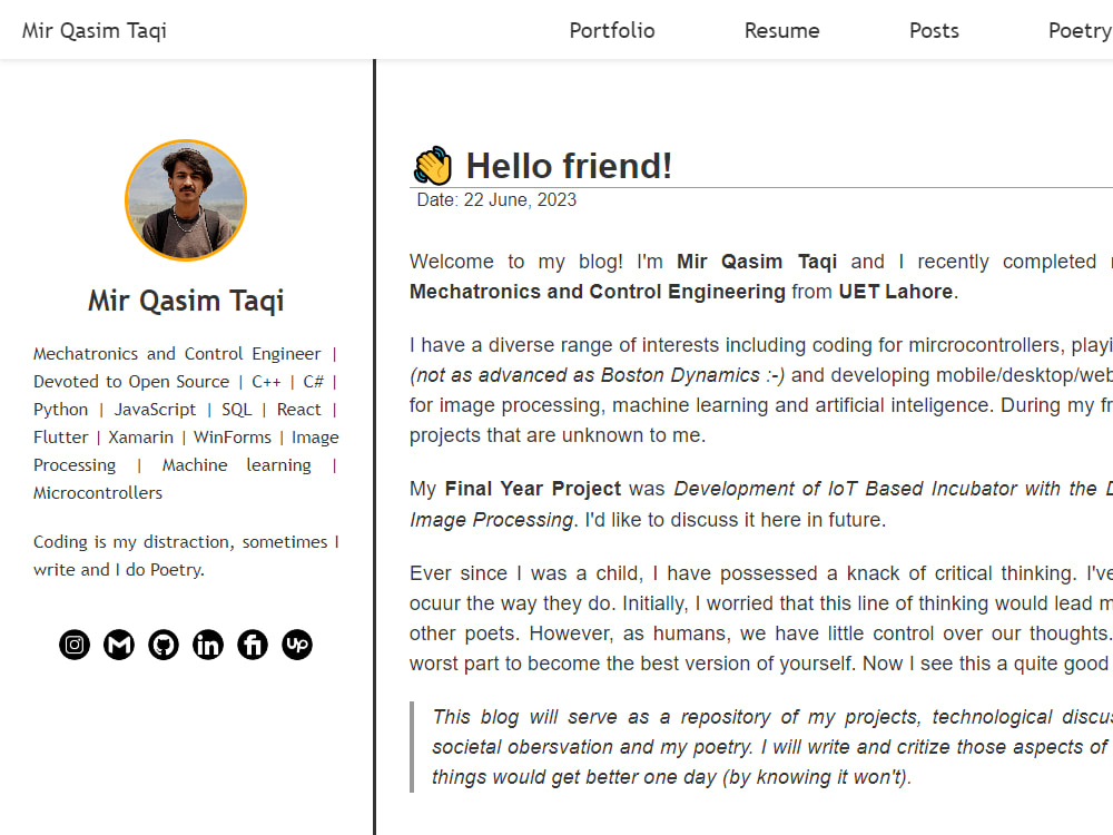 A hosted fully customized reactjs or flutter website | Upwork