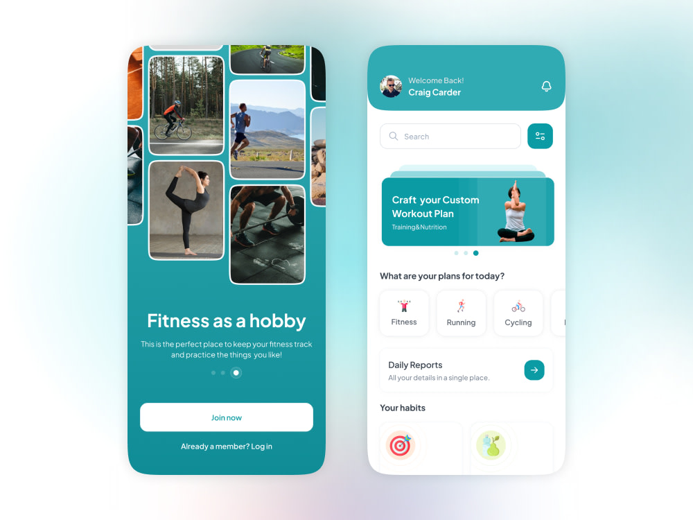 Attractive mobile app UI UX design for iOS and Android | Upwork