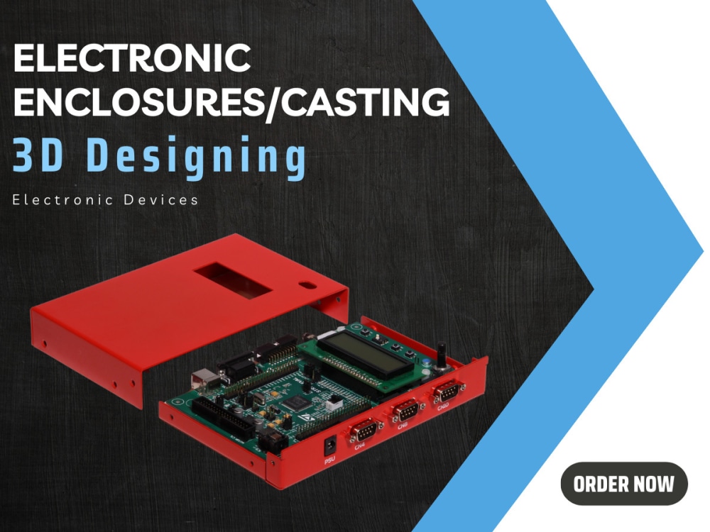 Custom 3D Design for enclosure/Casing for electronic device | Upwork