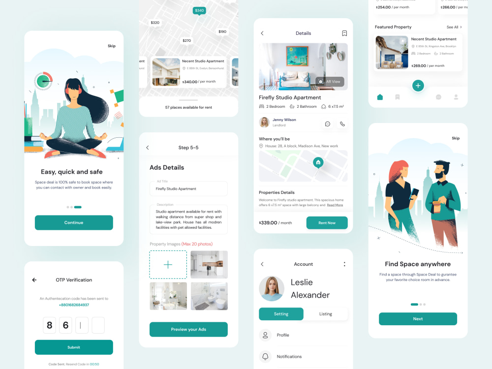 An amazing UI UX designs for your mobile app | Upwork
