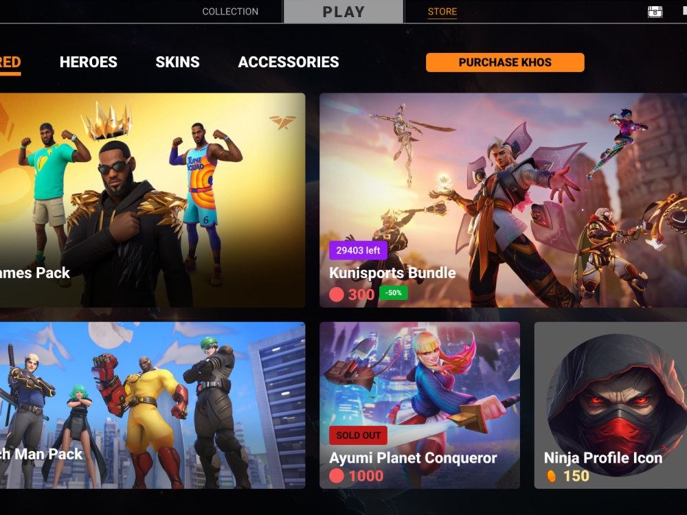 Game minimalistic UI design in Figma | Upwork