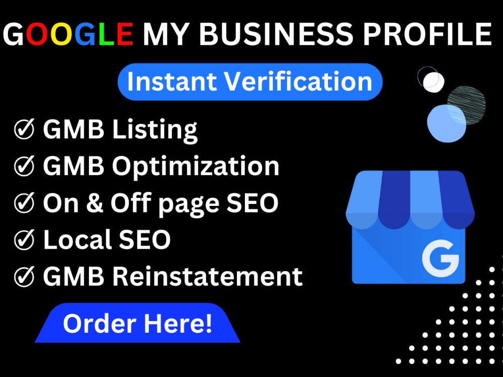 Google My Business listing, Setup, and optimization, instant verification | Upwork