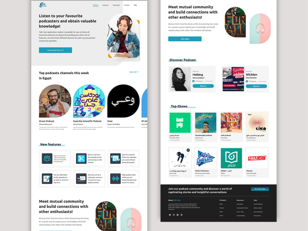 A custom responsive landing page design on Figma | Upwork