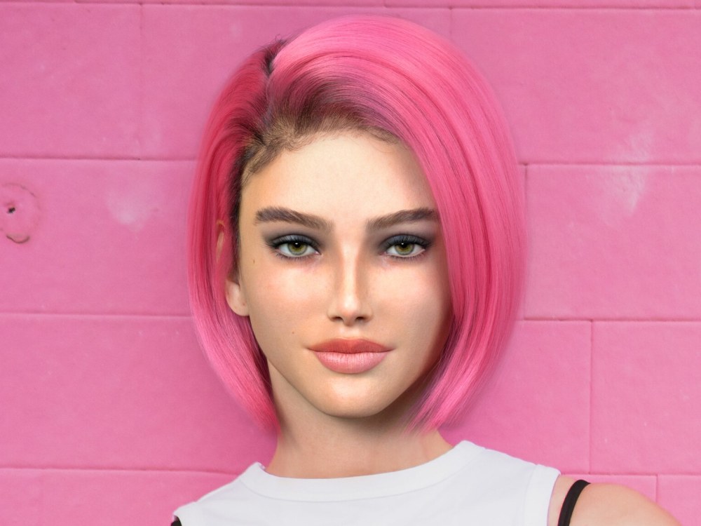 Consistency AI influencer character, 3D hyper CGI character with ...