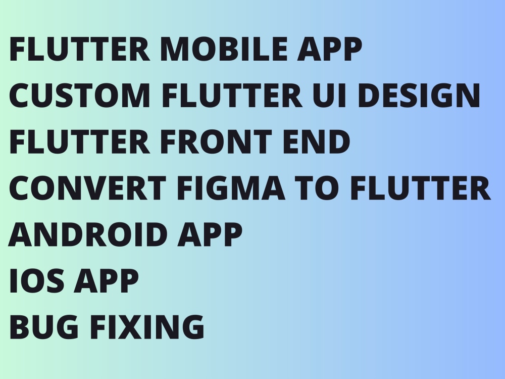 A custom android and ios flutter mobile app | Upwork