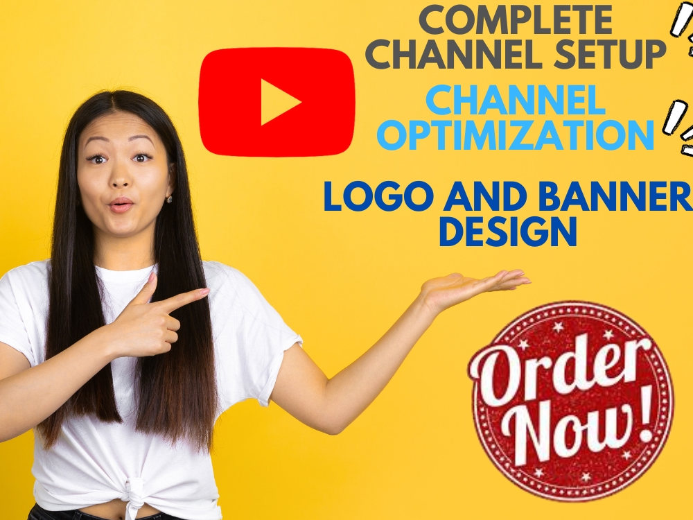 Create, setup, design and optimize youtube channel | Upwork
