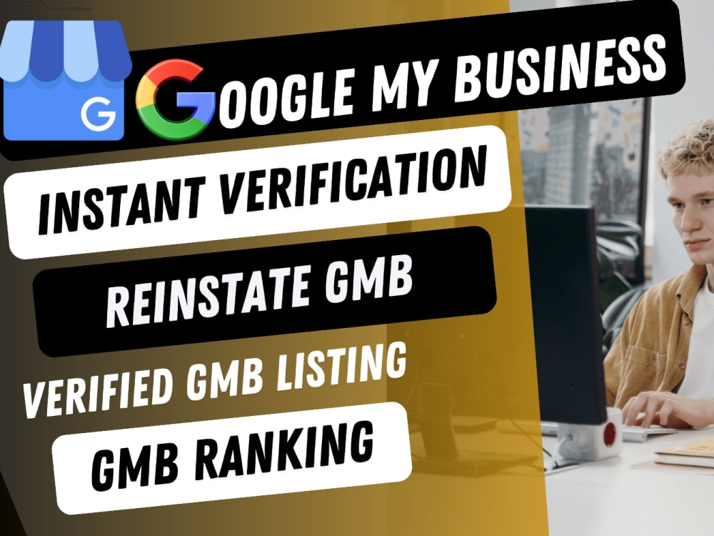 A GMB listing, instant verification, reinstate Google My Business profile | Upwork