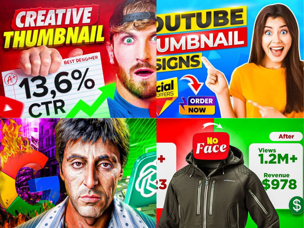 Unique and memorable thumbnail design | Upwork