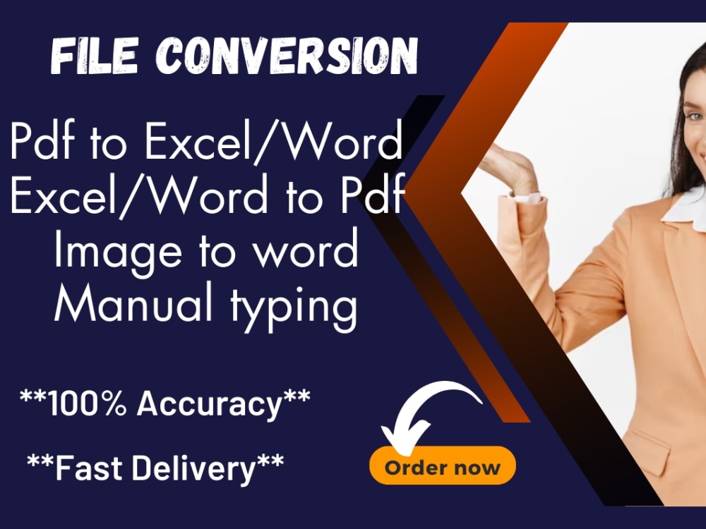 A professional file conversion expert with 100% accuracy | Upwork