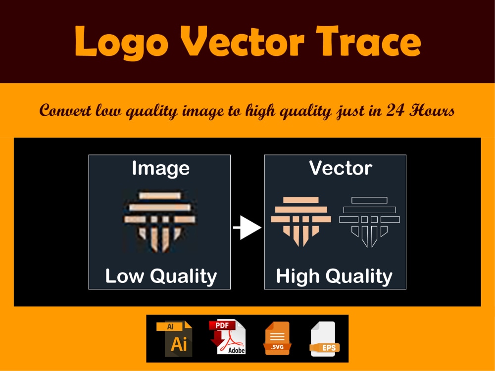 Professional vector tracing, redrawing of logo and image | Upwork