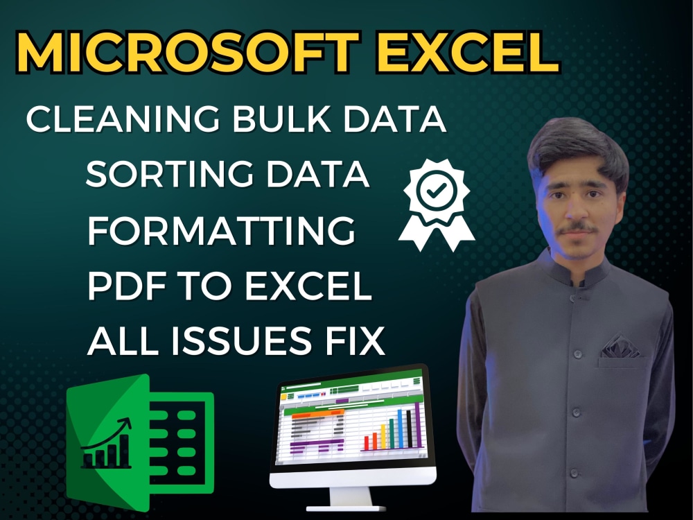Data cleaning editing sorting or formatting and editing Excel | Upwork Data cleaning editing sorting or formatting and editing Excel | Upwork