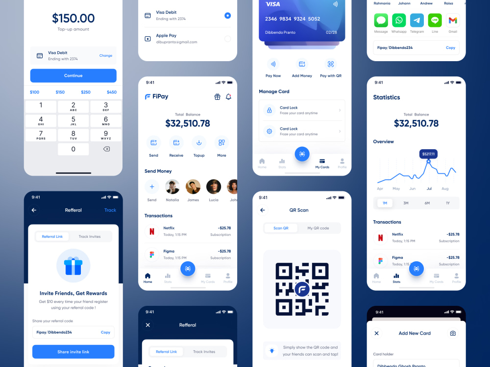 Fintech Mobile App Design | Upwork