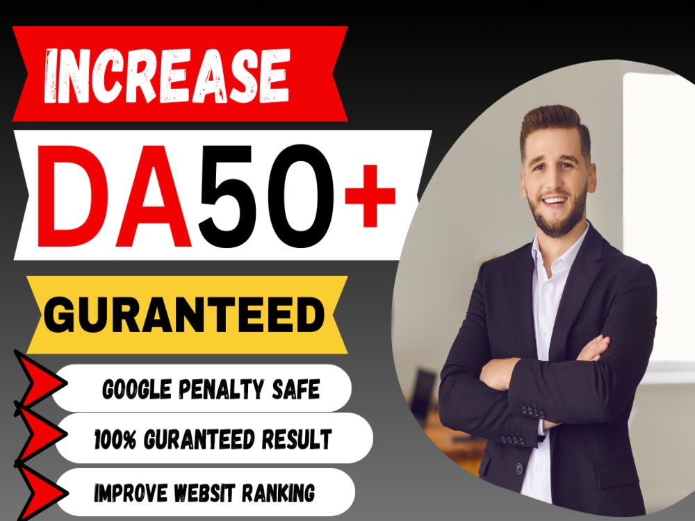 Increase Domain Authority | Increase DA 50+ | Increase Moz DA | Upwork
