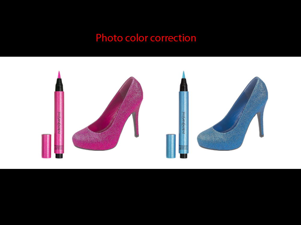 Photo color correction, color matching ,color changing and recolor ...