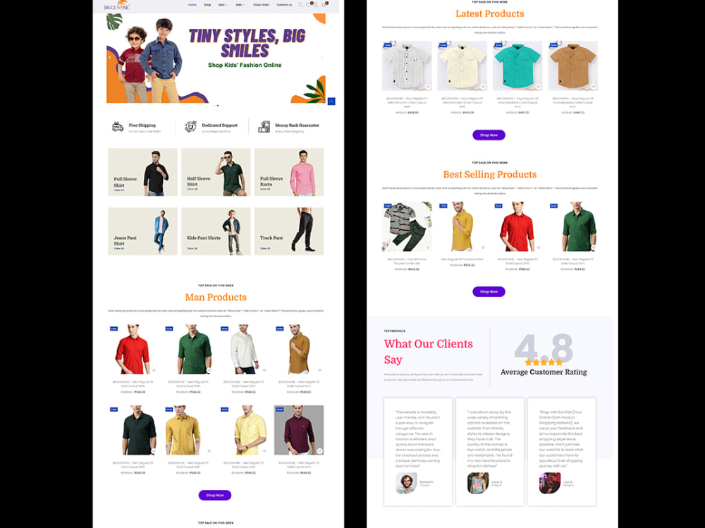 A Wordpress e-commerce website | Upwork