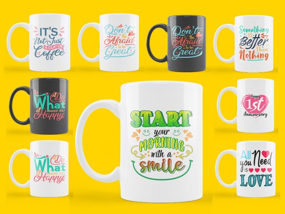 A custom coffee mug design | Upwork